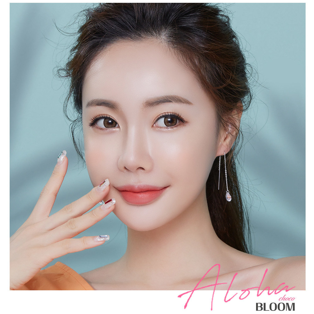 LENSME Aloha Bloom Choco 每月拋棄彩妝隱形眼鏡