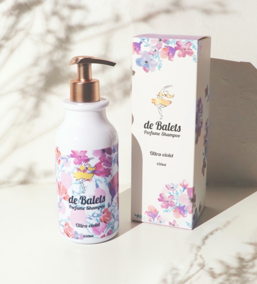 deBalets小巴黎 - SPA級香水護色賦活洗髮精(小紫)淡雅晚香450ml