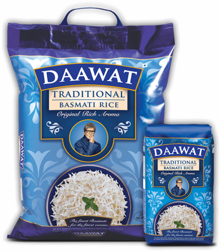 Daawat Traditional Basmati Rice 5kg