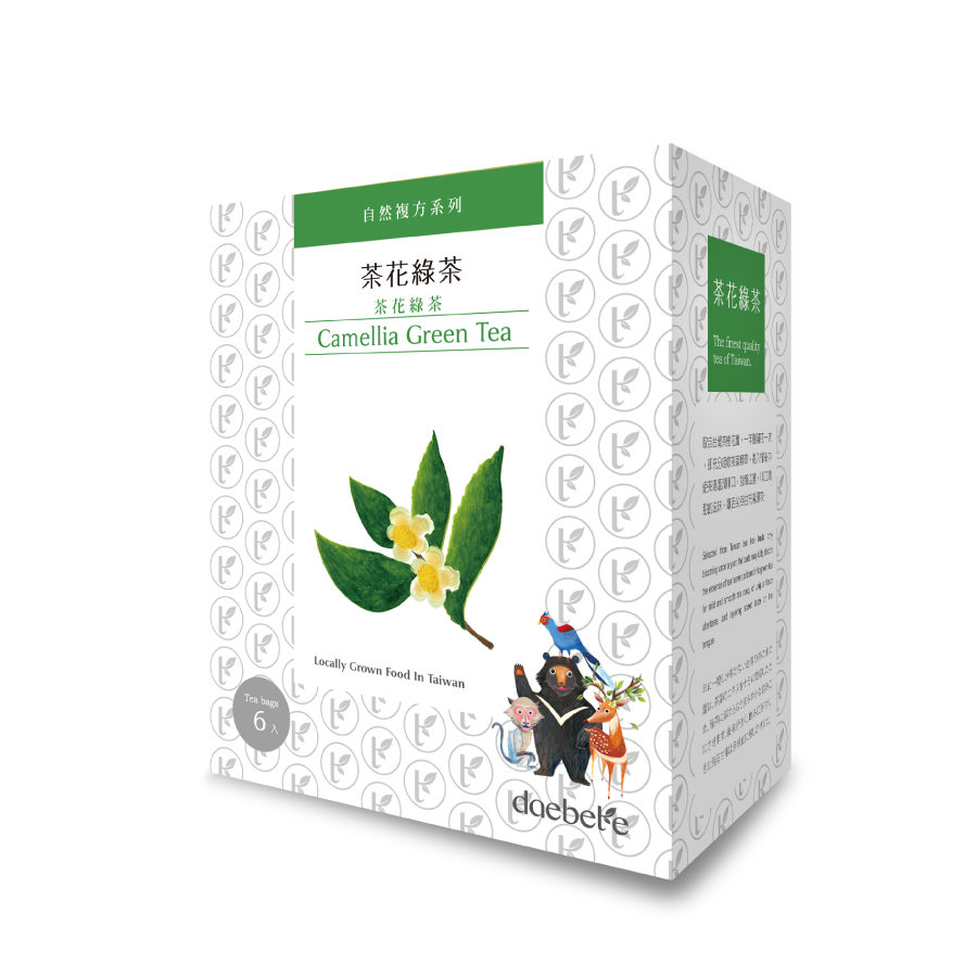 【daebeté】自然複方茶系列-茶花綠茶│它好好