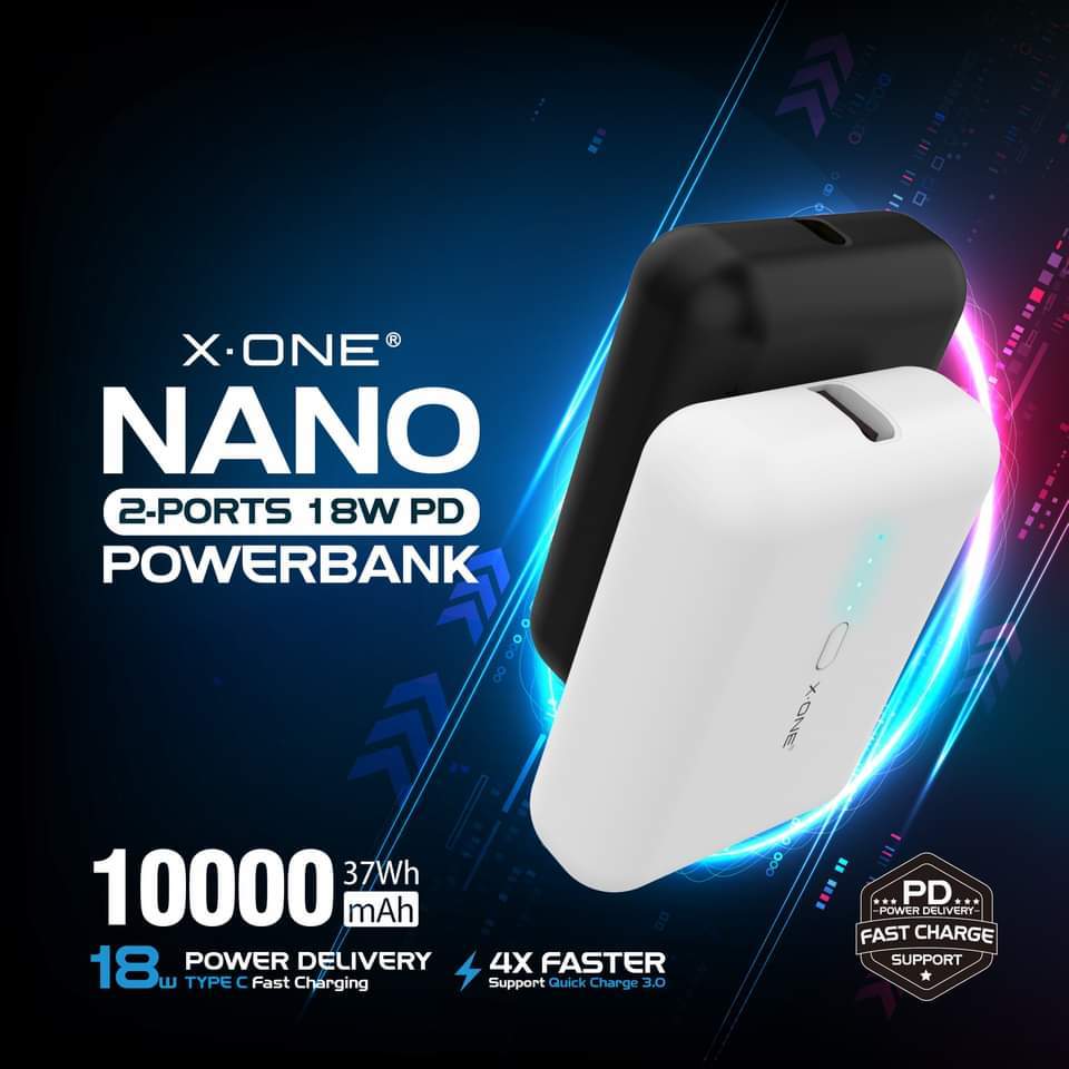 X.ONE Nano 10000mAh PD Power Bank
