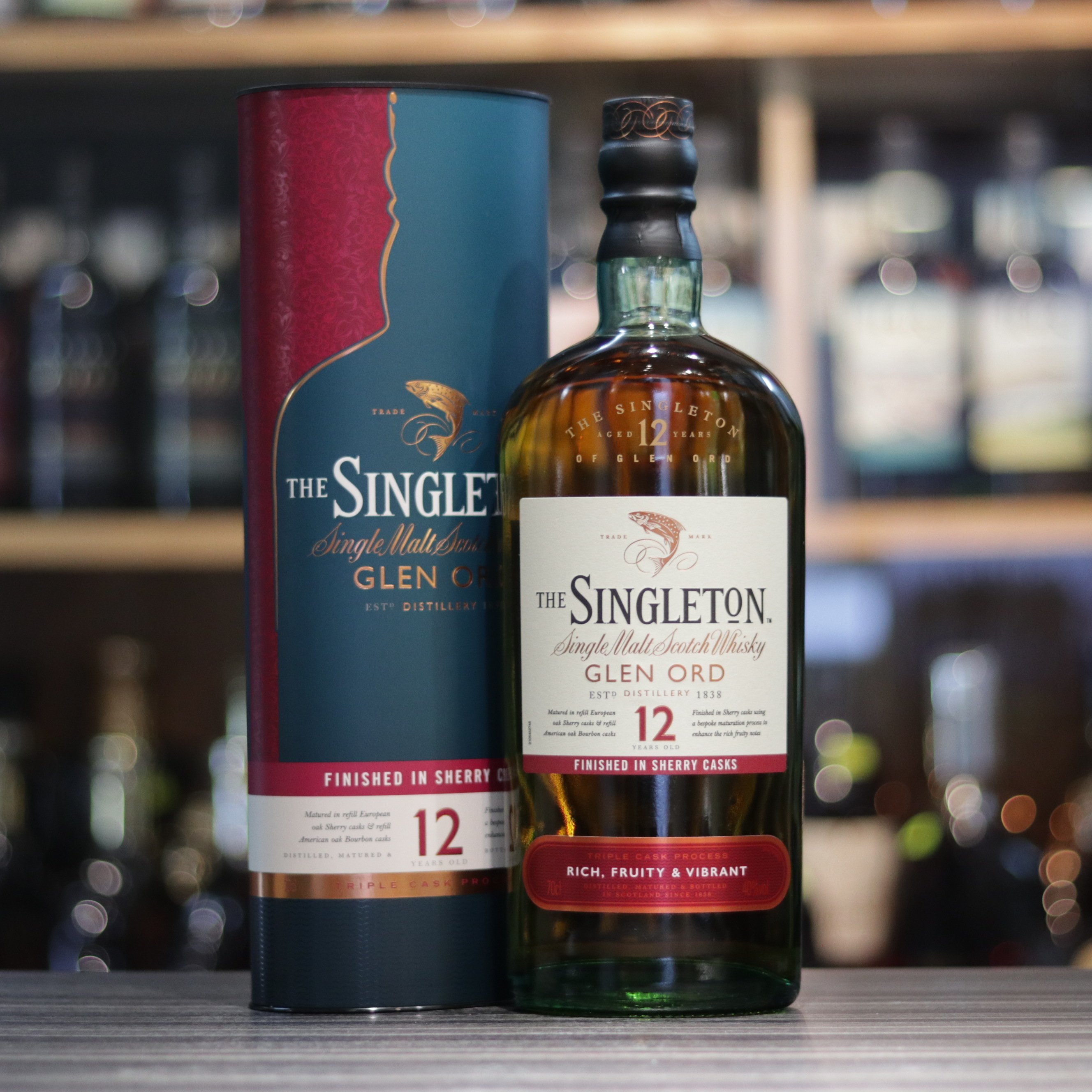 Singleton 12 Year Old Glen Ord Sherry Finish - 70cl/40%