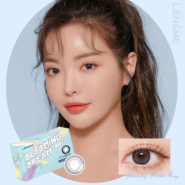 LENS ME Blooming Dream (Gray)｜每月即棄｜一盒2片|