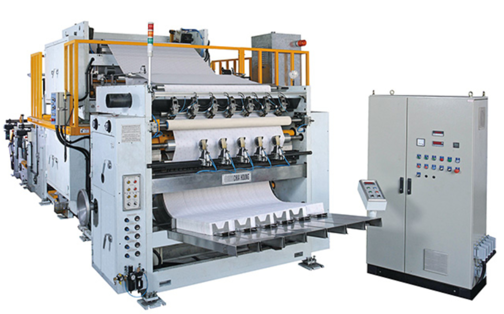 Facial Tissue Interfolder with optional Fully Auto Tran