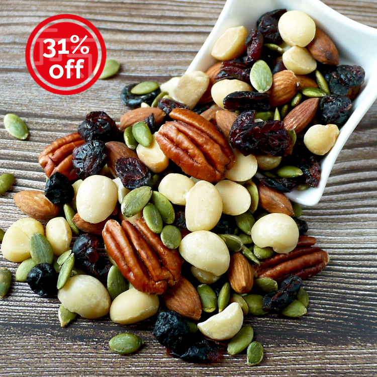 O'Genki Macadamia Frutti Mix | Ogenki Trail Mix