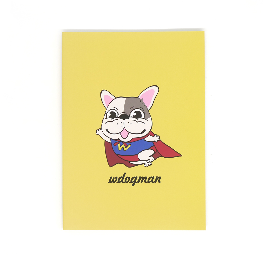 獨家授權正品【汪來汪趣 wdog】 16K加厚定頁筆記本