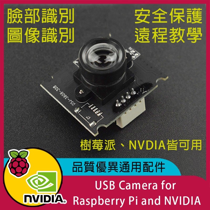 USB Camera for Raspberry Pi and NVIDIA