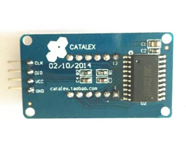 4位七段顯示器模組 TM1637 亮度可調
