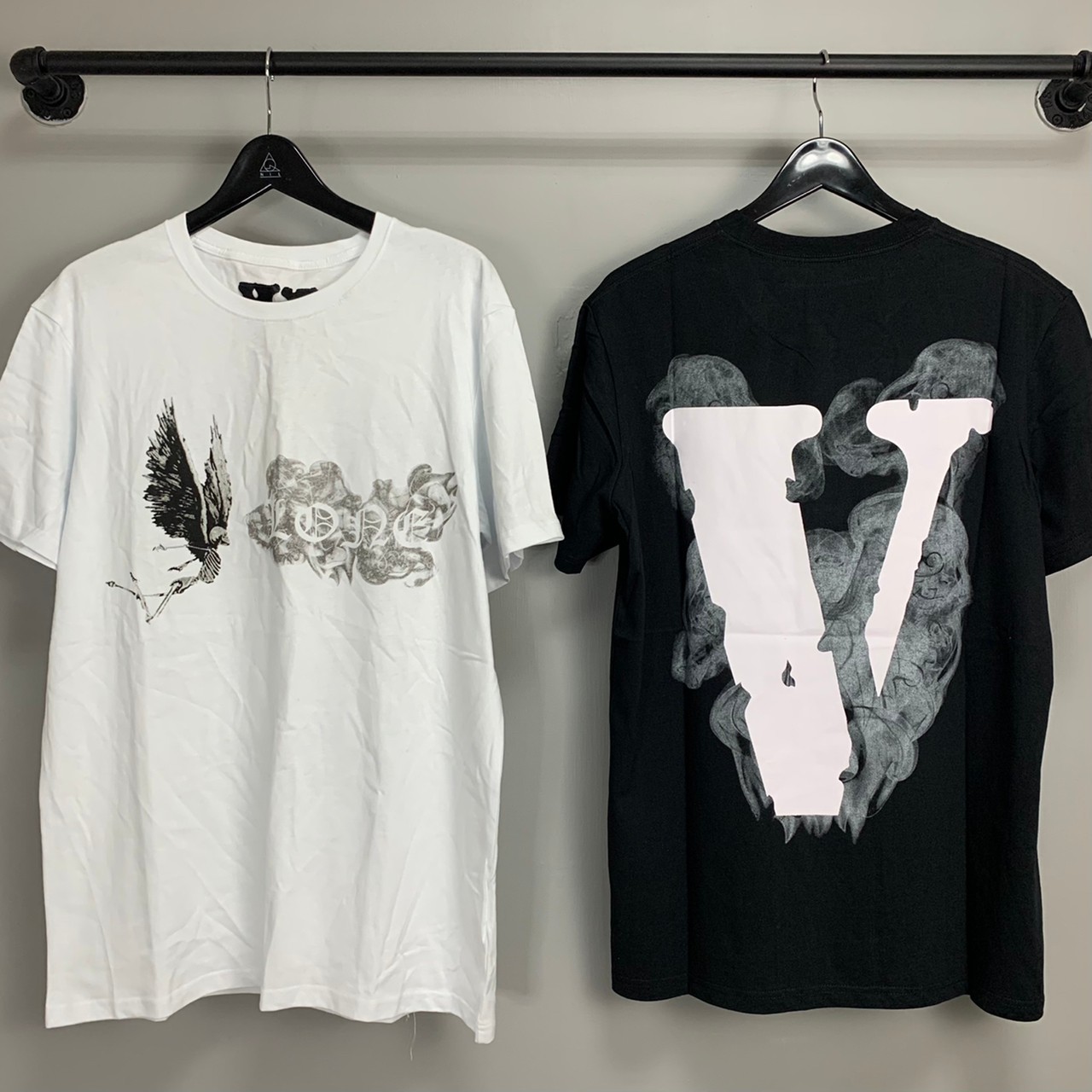 VLONE x ASAP ROCKY 大V LOGO 華盛頓限定 煙燻 短袖