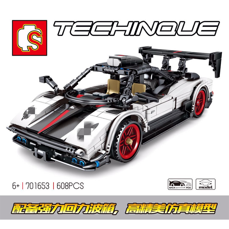 Technique Super Car Racing Car Blocks Set