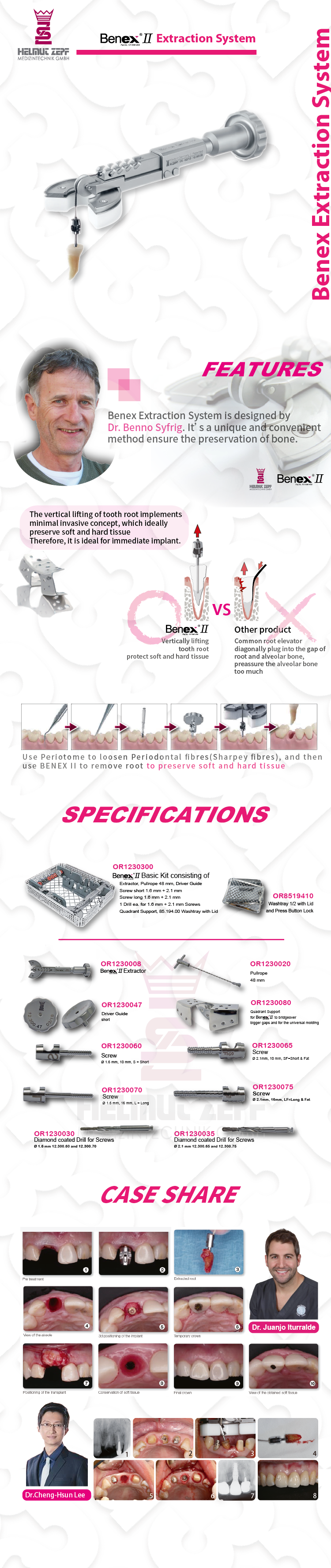 BENEX II Basic Kit Extraction