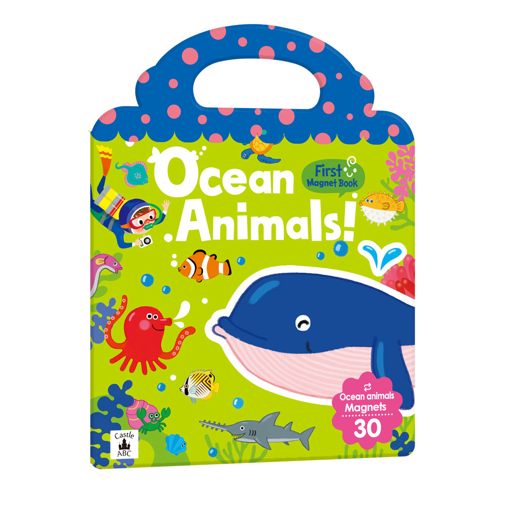 First Magnet Book - Ocean Animals
