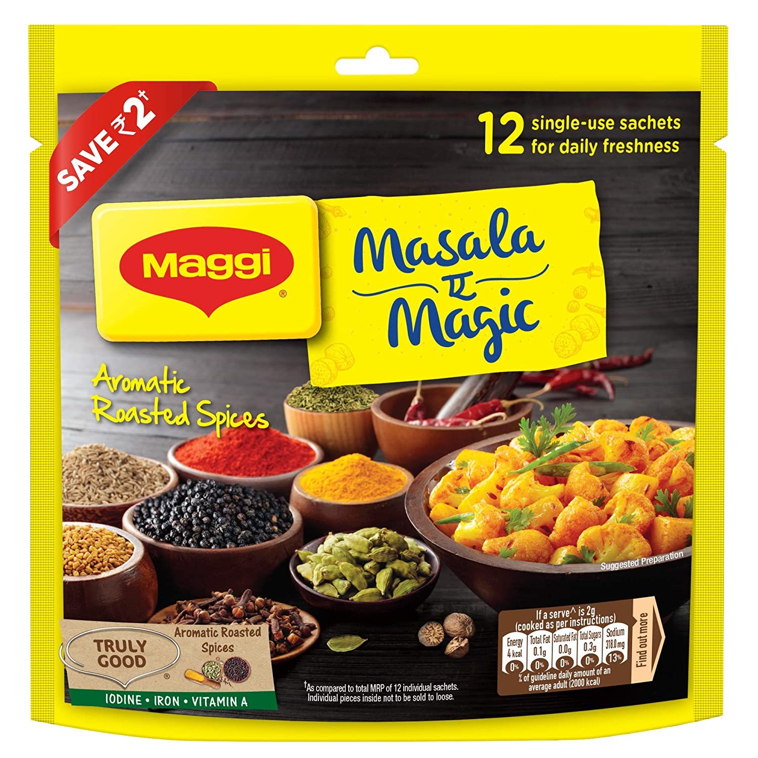 Maggi Masala Magic - 12 single Sachets
