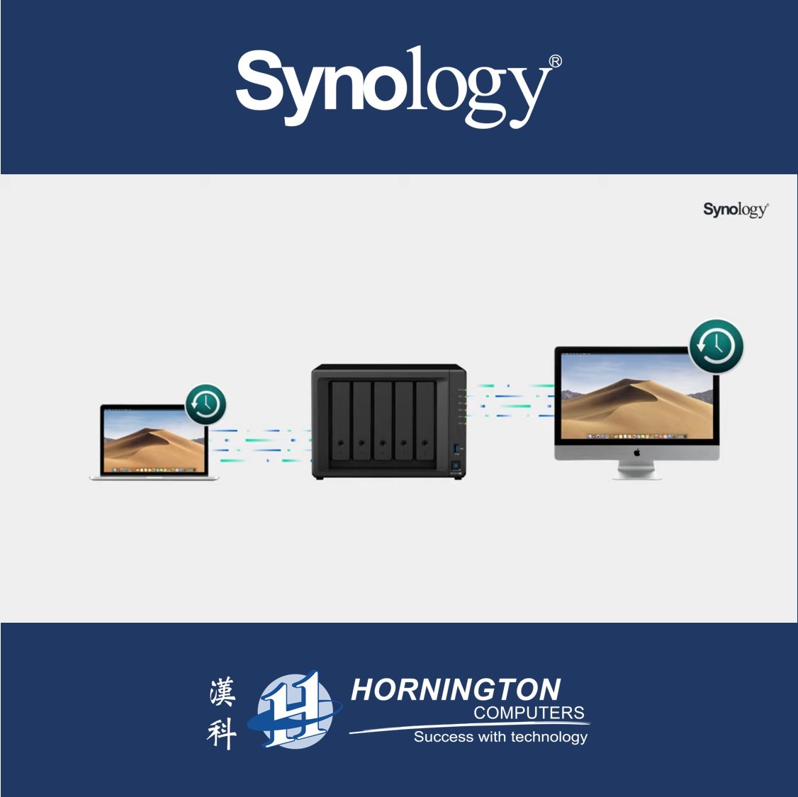 透過 Synology NAS 進行 Time Machine 備份