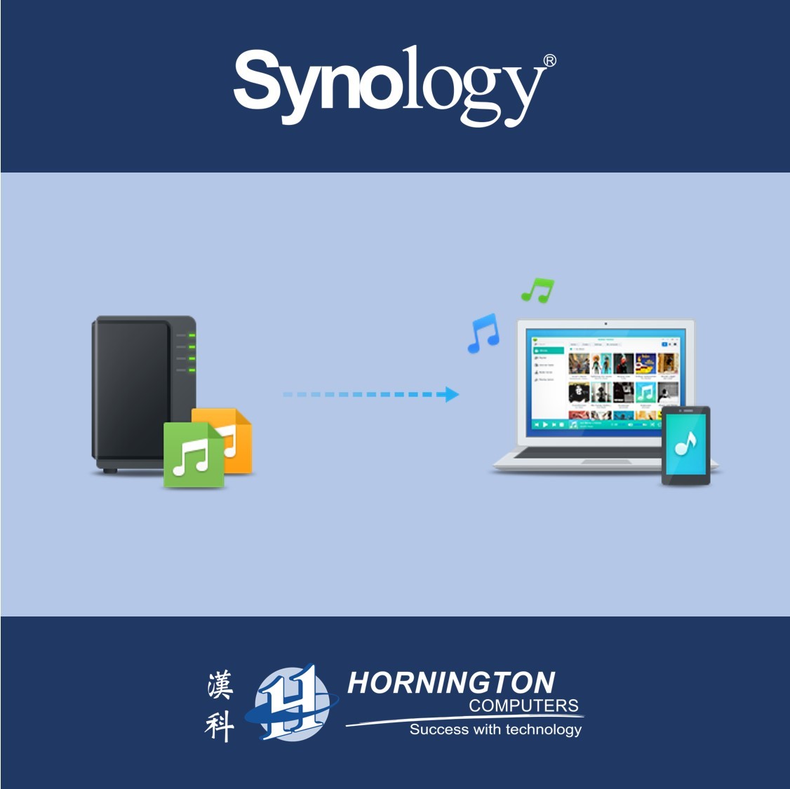 在 Synology Audio Station 上享受音樂