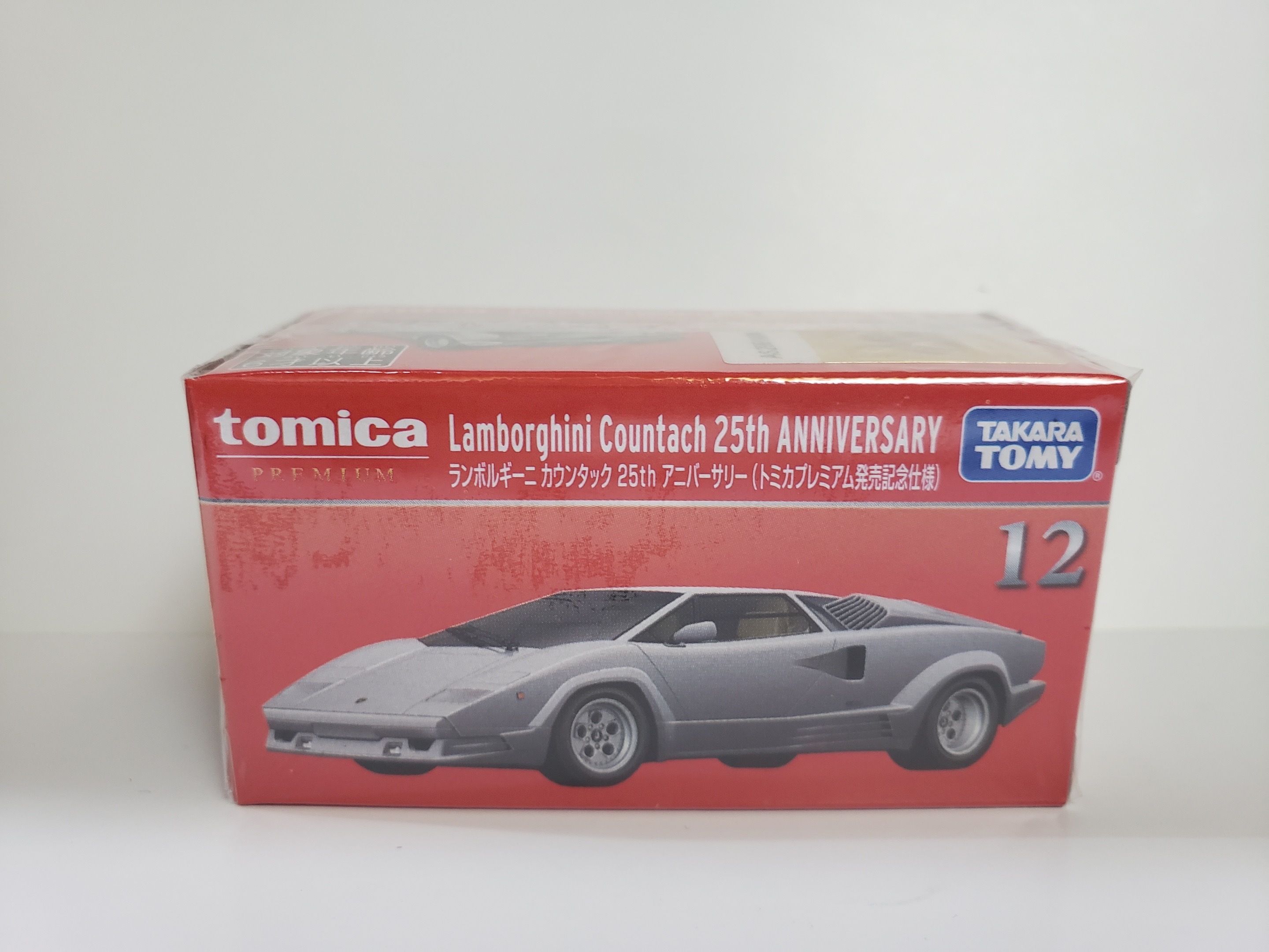 日版 Tomica Premium No. 12 Lamborghini Countach 25th Anni