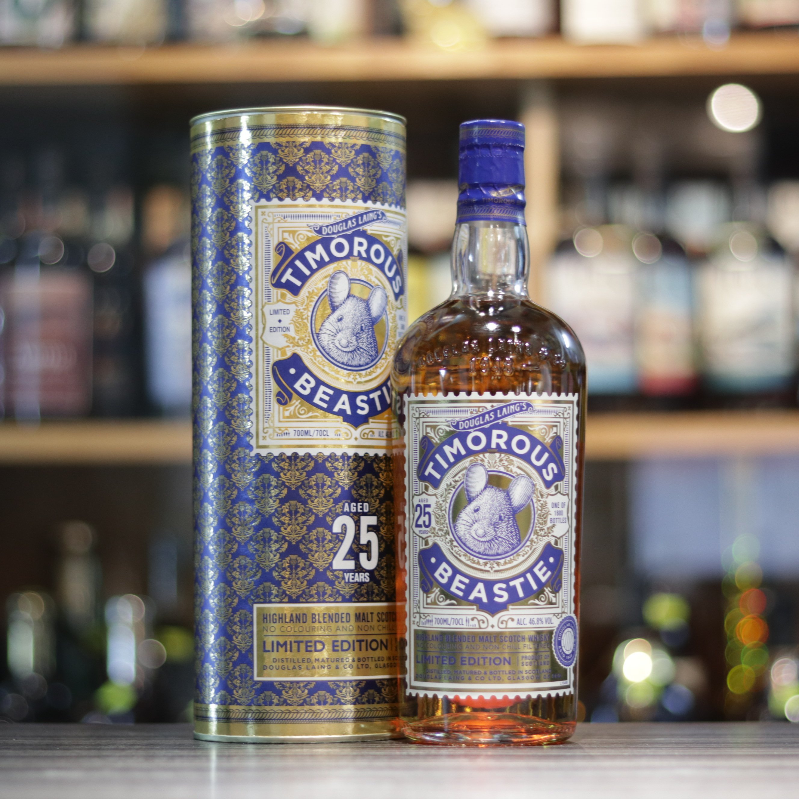 Timorous Beastie 25 Year Old - 70cl/46.8%