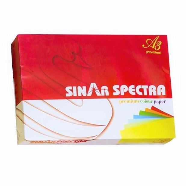 [特大] Sinar Spectra 彩色影印紙 A3 80gsm (淡雅色系 #1XX)