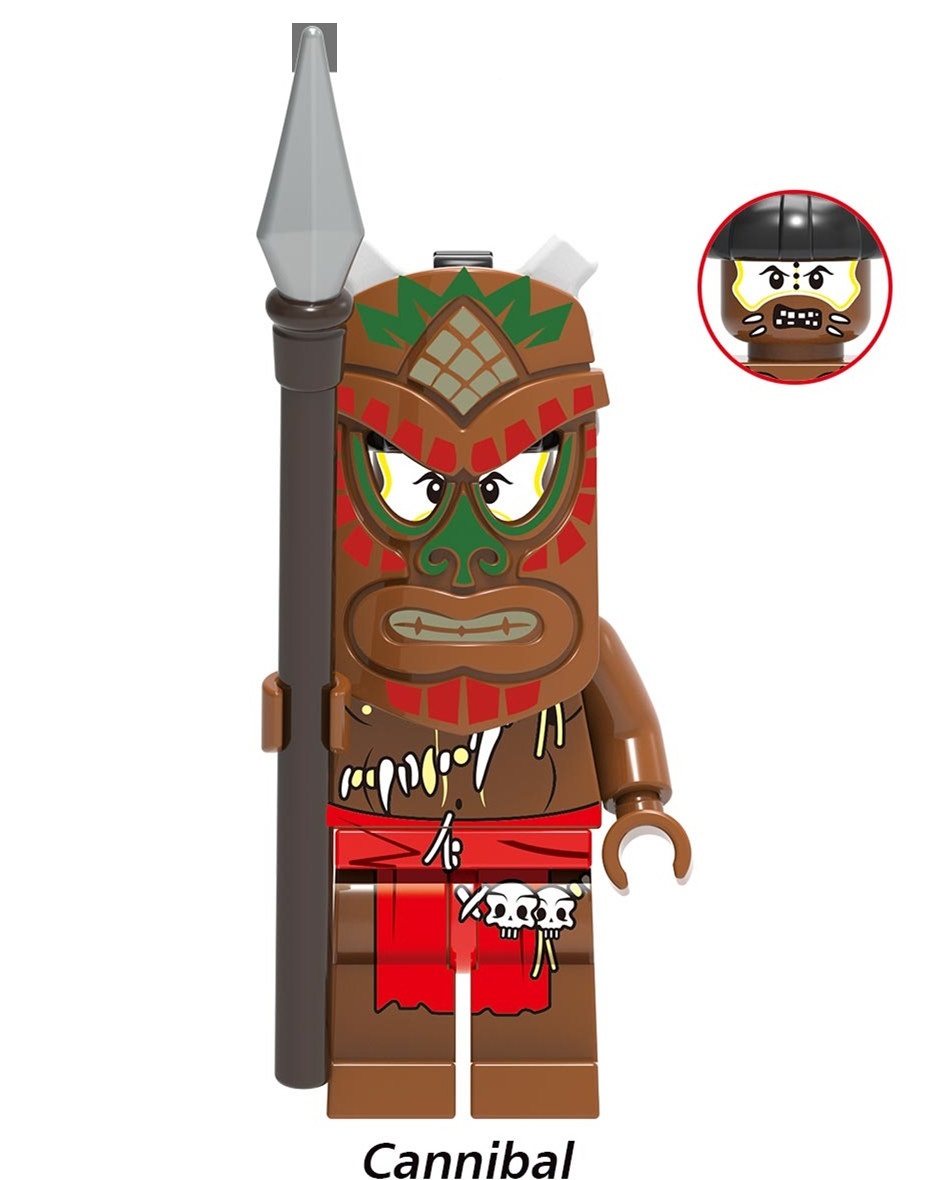 Cannibal World of Warcraft Minfigs Fit Lego