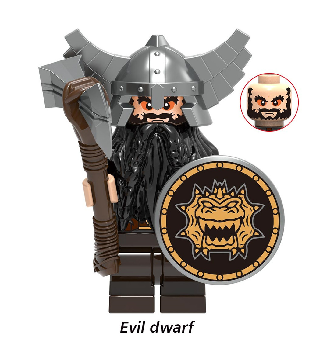 Evil Dwarf World of Warcraft Minfigs