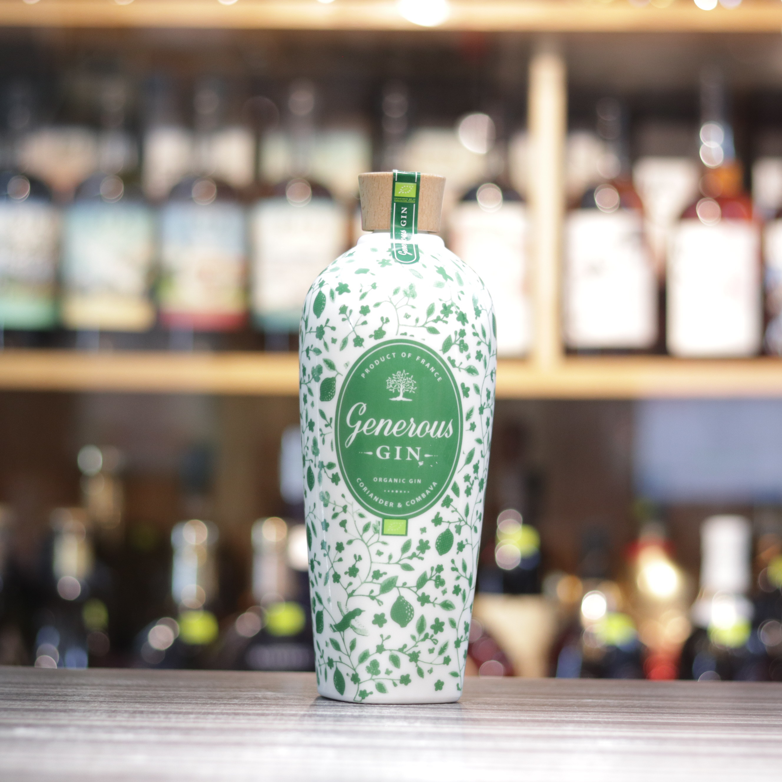 Generous Gin Green Organic - 70cl/44%