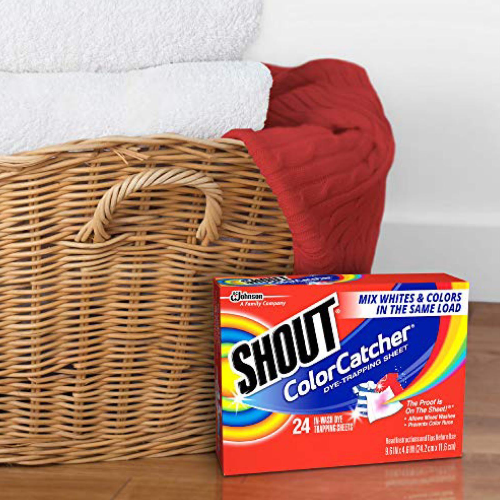 Shout Color Catcher Sheets