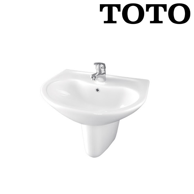 Toto LW240CJ + LW240HFJ Wallhung Washbasin with half...