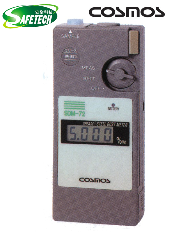New Cosmos SDM-72 Portable Grease Steel Dust Meter