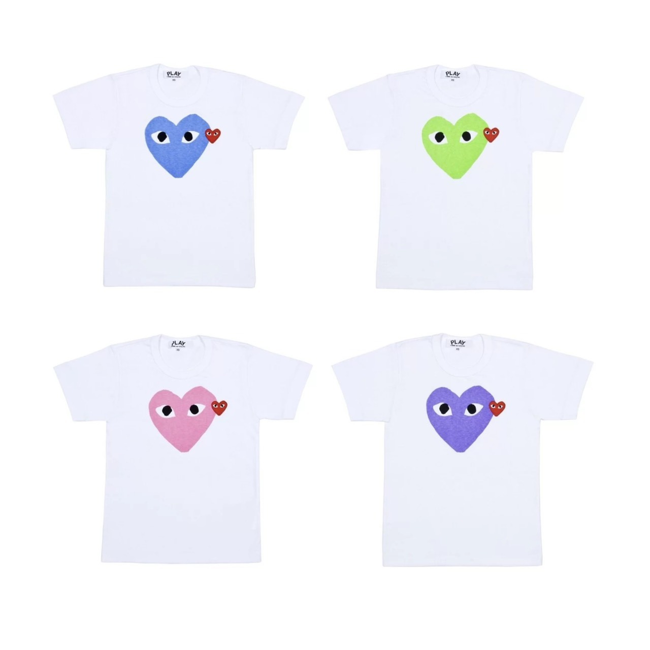 CDG 經典款 愛心 小愛心 短袖 Tee