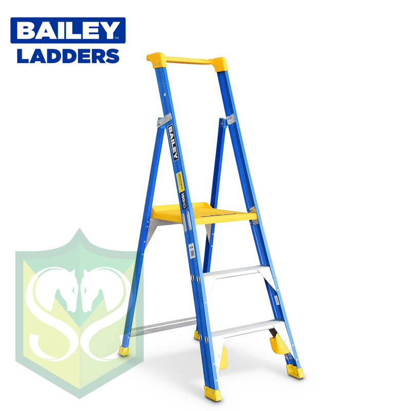 Bailey professional punchlock platformFibreglass ladder