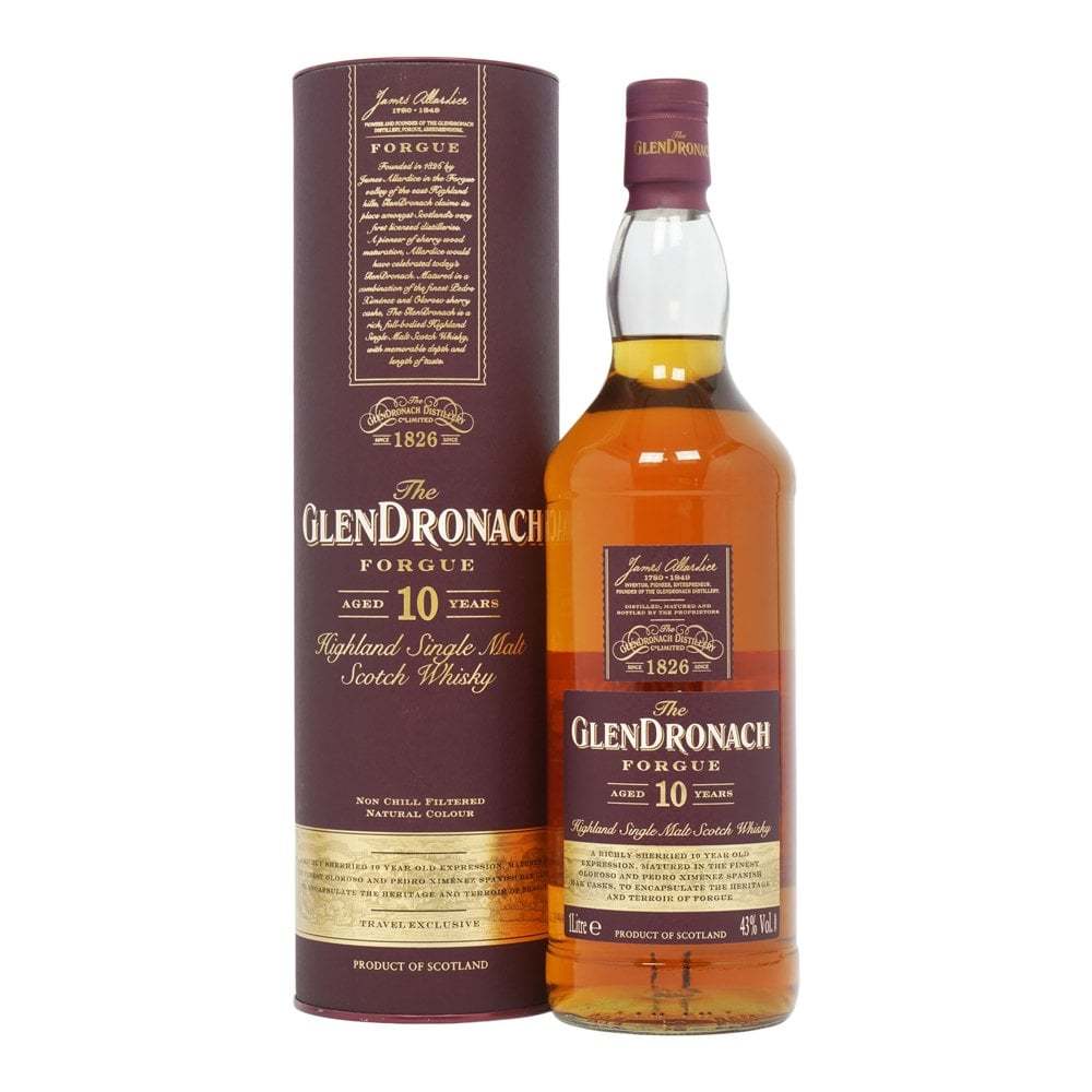 Glendronach 10 Year Old Forgue Single Malt Whisky