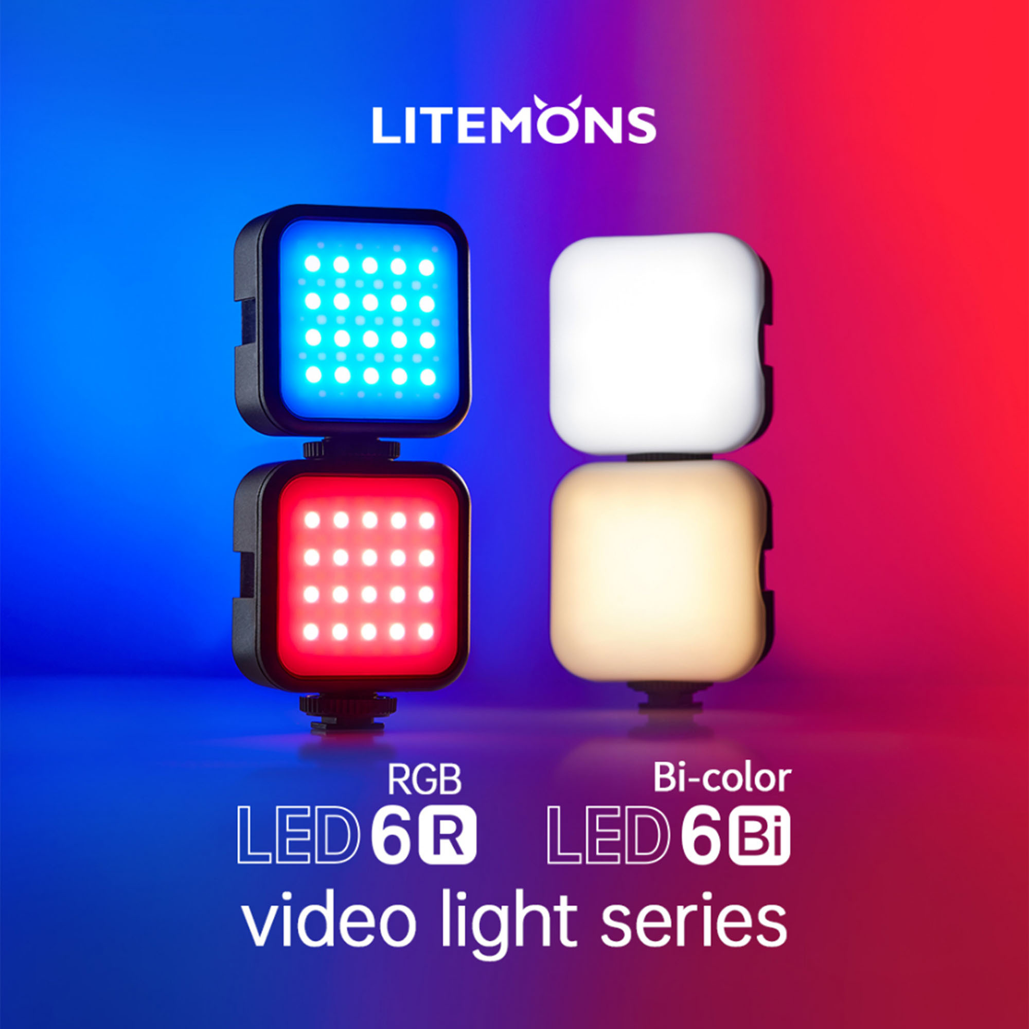 Godox 神牛 LED 6R / LED 6Bi Color 迷你補光燈 - Rainbow Store