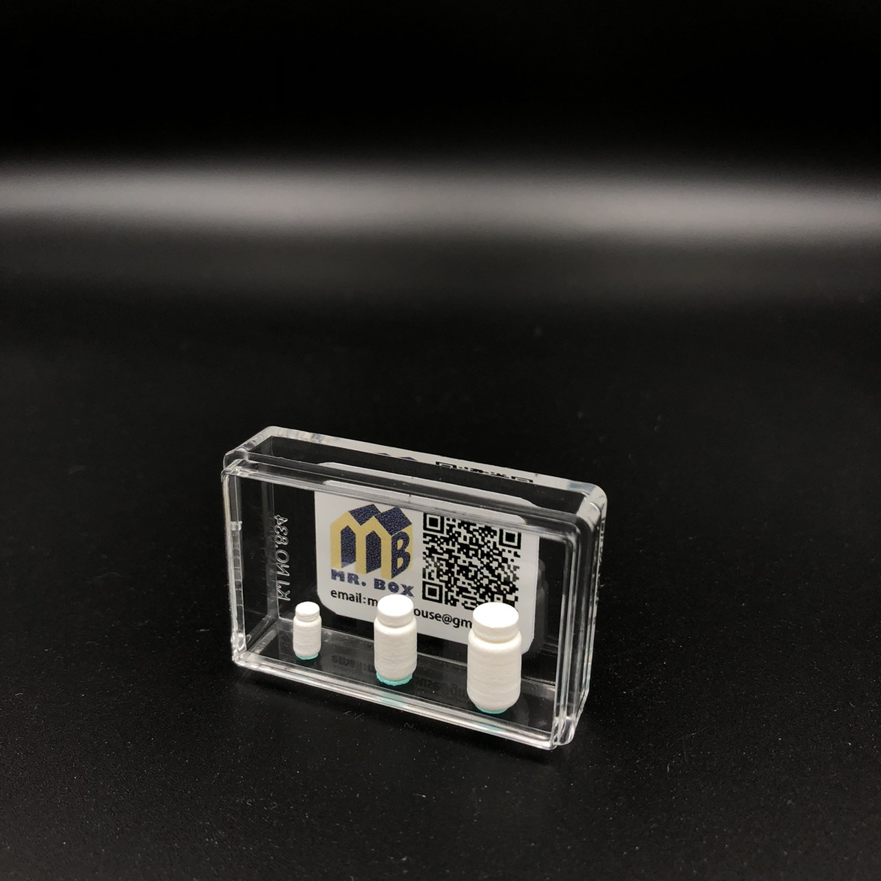 Mr.Box 1/12 瓶罐圓柱 3個一組