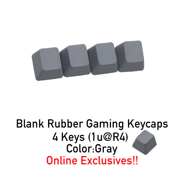 Tai-hao Blank Rubber Gaming Keycap Set