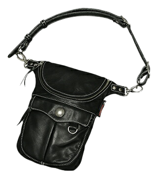 安信騎士｜DEGNER W-32 長款腰包 騎士 腿包 羊皮 牛皮 W32