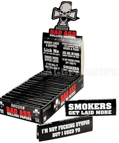 BAD ASS 1 1/4 SIZE ROLLING PAPER