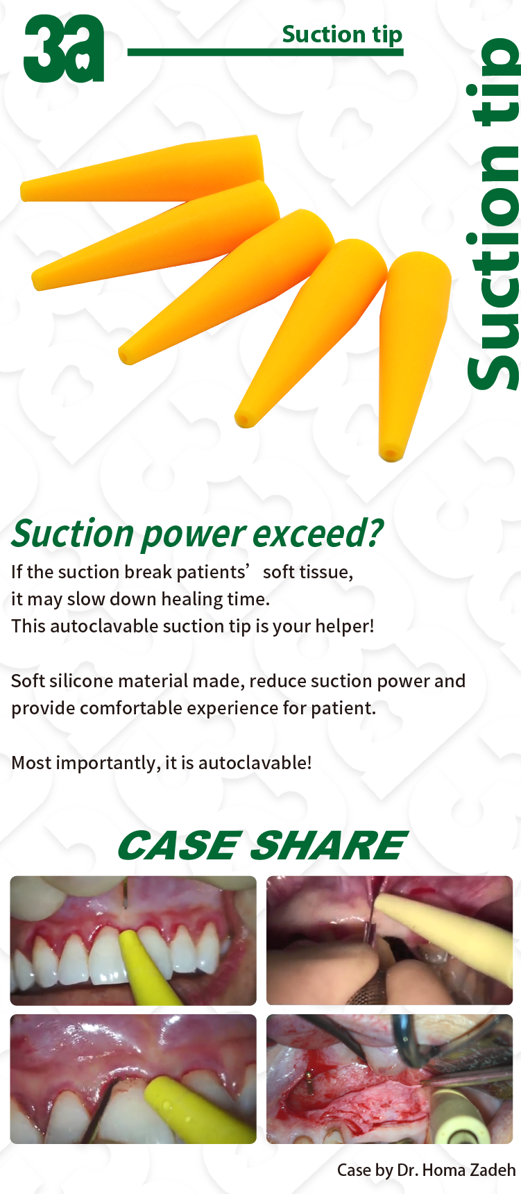 Autoclavable Suction Tips