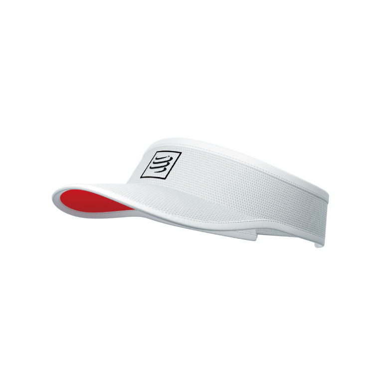 RUN｜COMPRESSPORT RUNNING VISOR - White 跑步帽