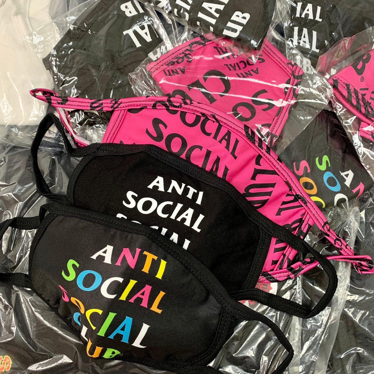 Anti Social Social Club ASSC 口罩