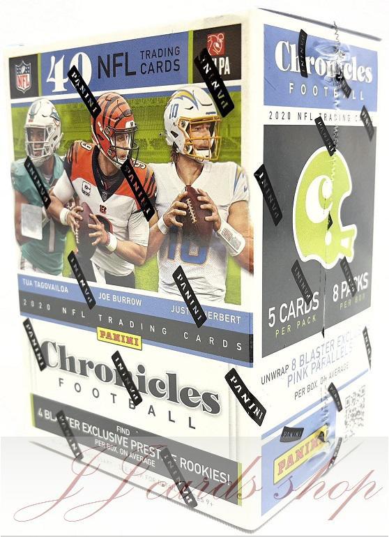 NFL 2020 Panini Chronicles BLASTER Football Retail 零售通路