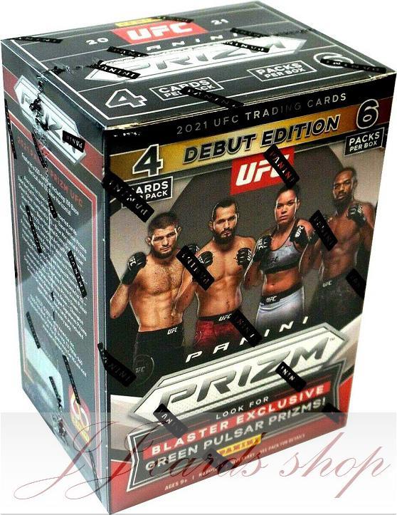 2021 Panini Prizm UFC BLASTER 亮面系列 零售通路 獨有版 格鬥拳擊 收藏卡 卡盒