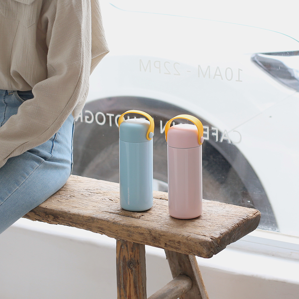 AKS｜莫蘭迪提手保溫瓶L(450ml)