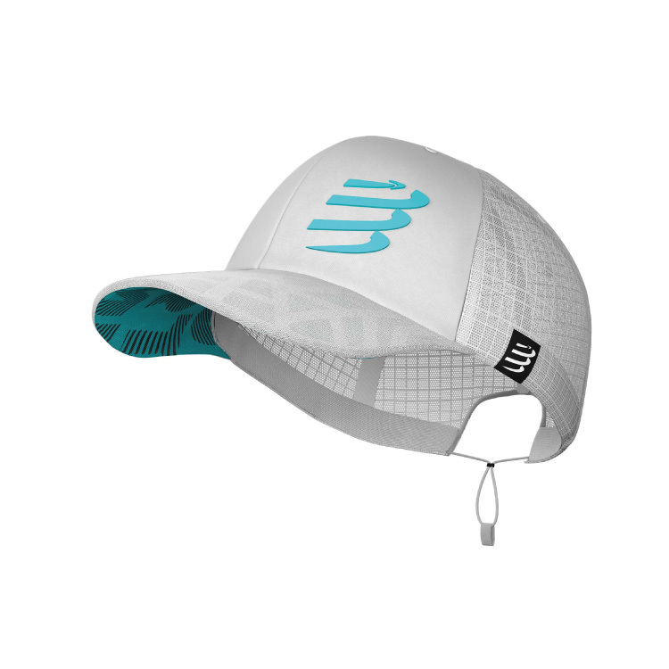 RUN｜COMPRESSPORT RACING TRUCKER CAP - White