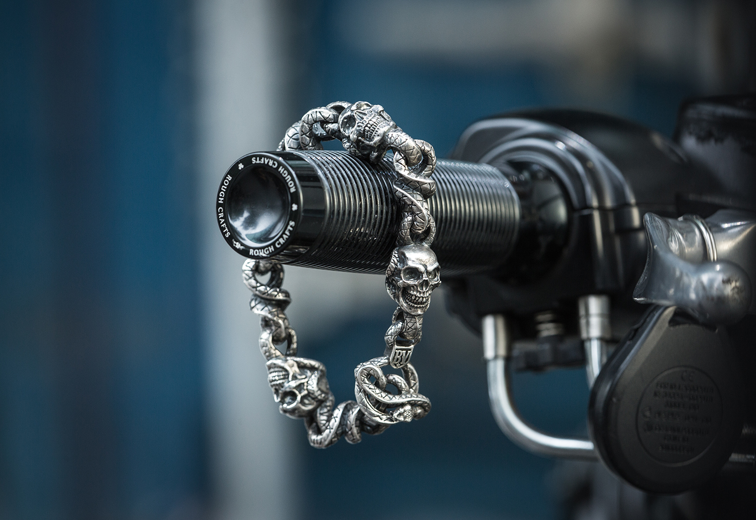 Black Venom Jewelry- Poison The Poison Wallet Chain 純銀骷