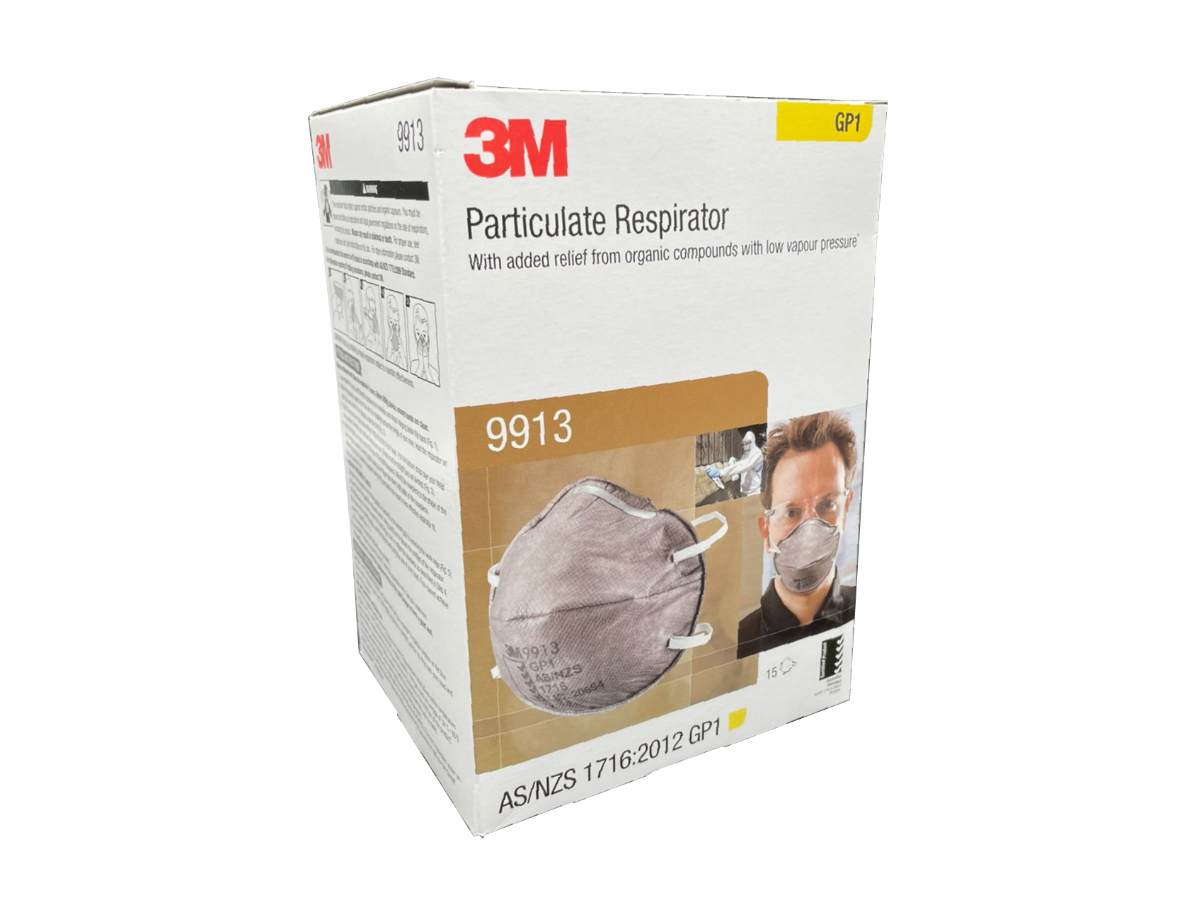 3M® 9913防有機氣體用口罩