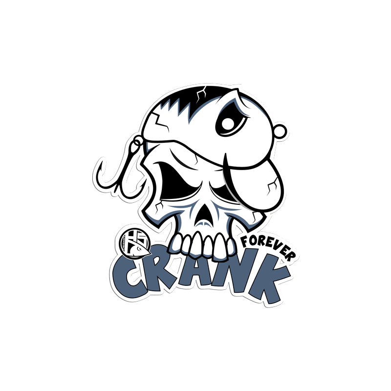 HS Design Sticker Crank Forever 15x14cm 貼紙