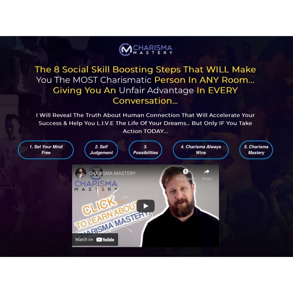 Charisma Mastery by RSD Jeffy