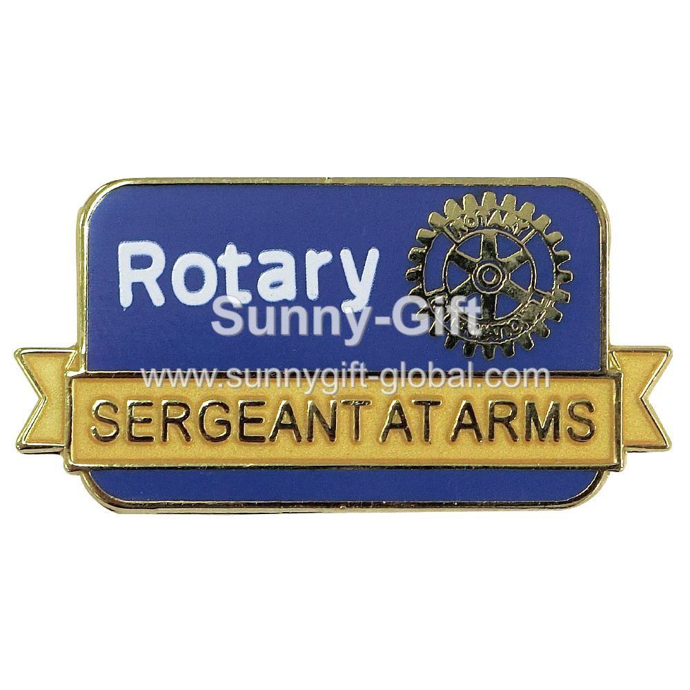 Rotary Club Officer-Sergeant At Arms