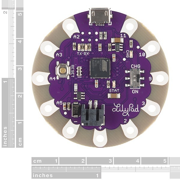 LilyPad Arduino USB 開發板