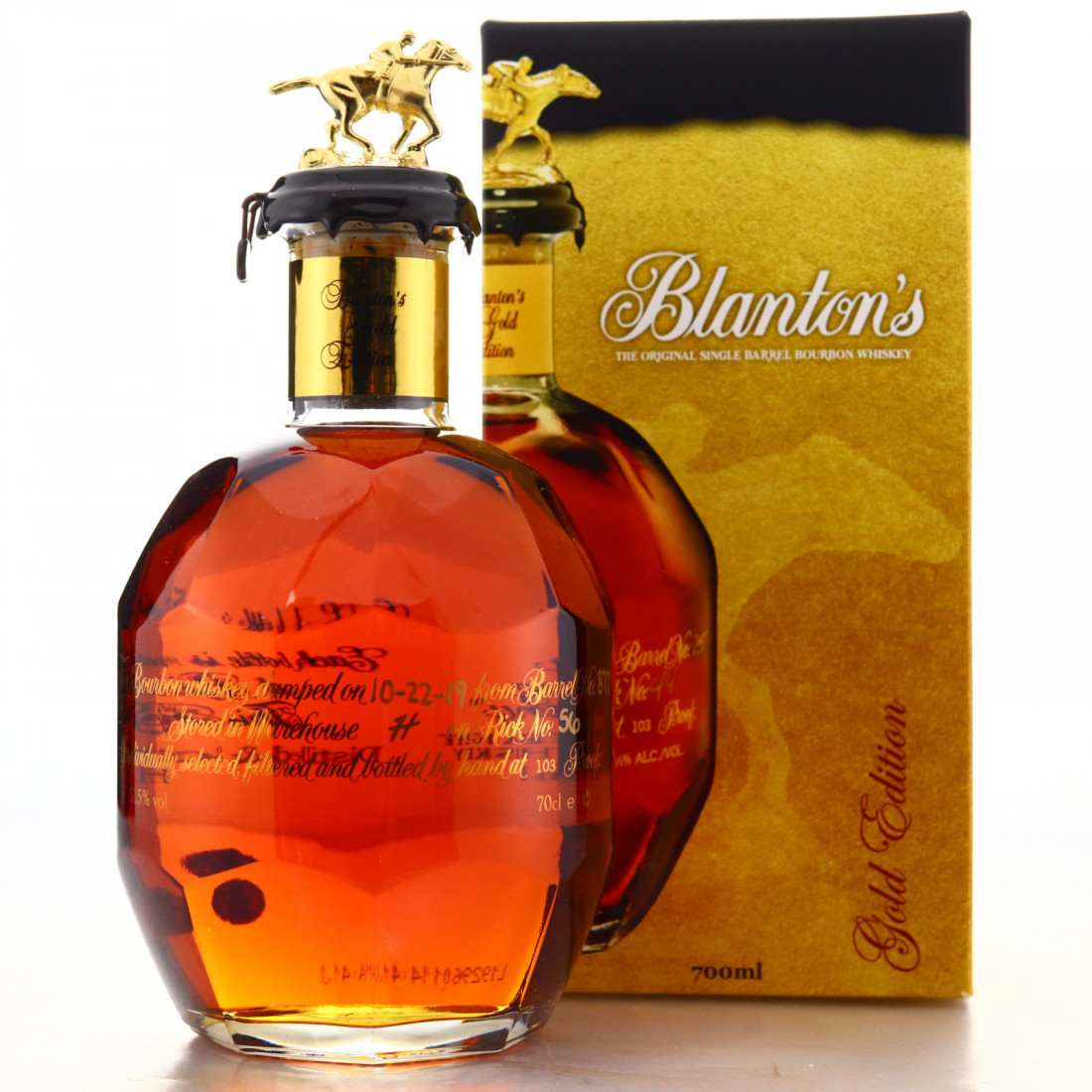 Blanton's Gold Edition Barrel Bourbon Whiskey